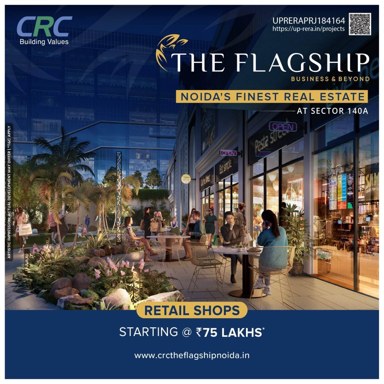 CRC The Flagship in Noida Sector 140A - Commercial Project